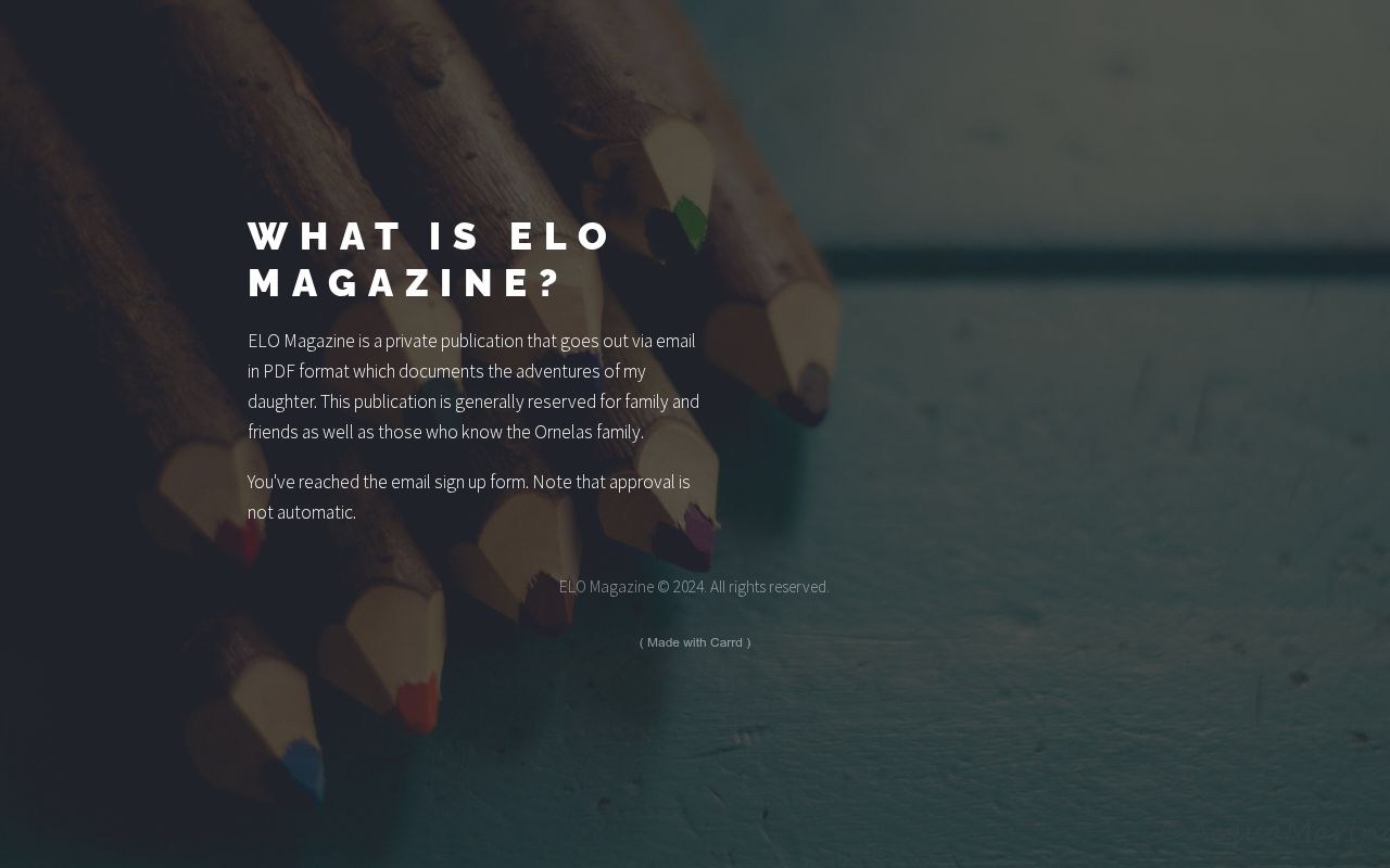 ELO Magazine